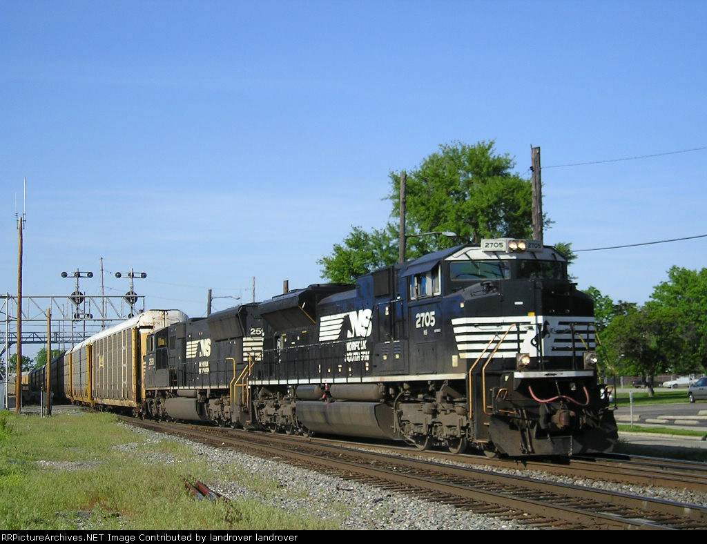 NS 2705 On NS 197 Eastbound